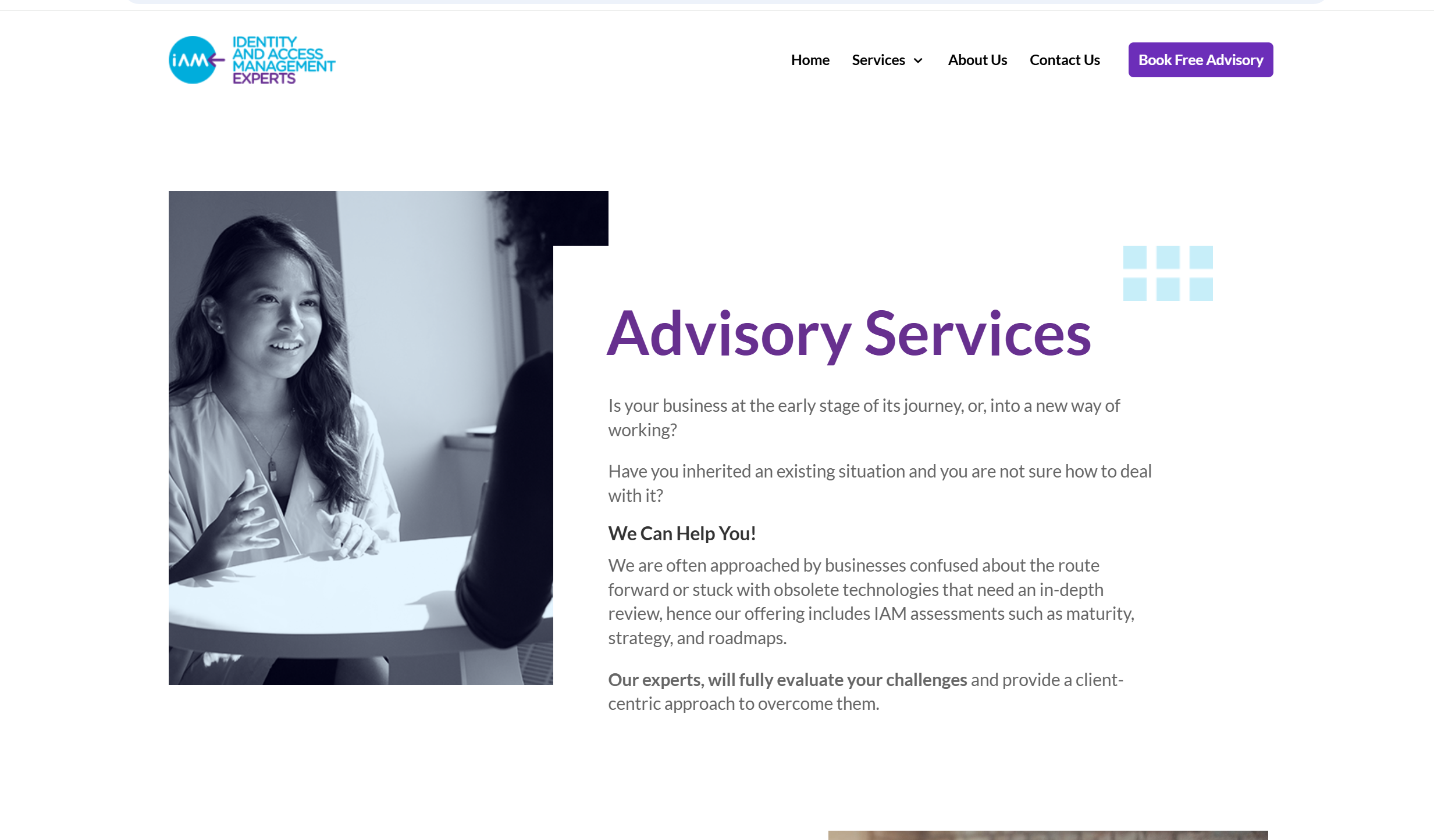 Advisory Services - IAM Experts